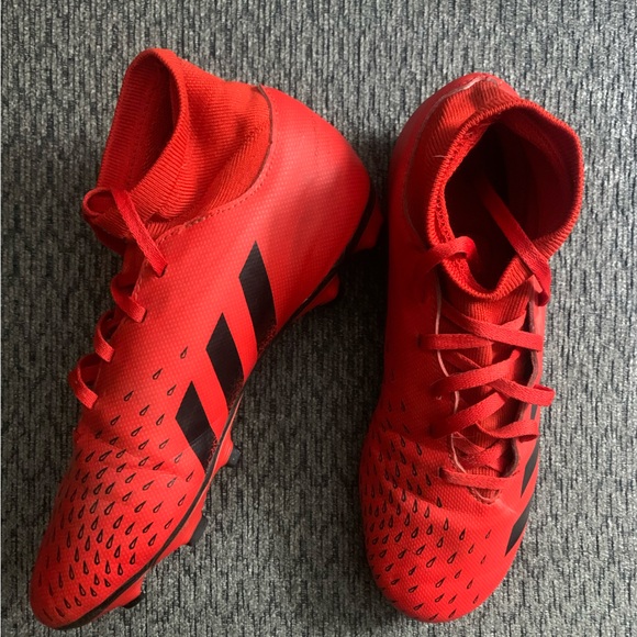 adidas | Shoes | Mens Nike Predator Red And Black Soccer Cleats Size 9 ...